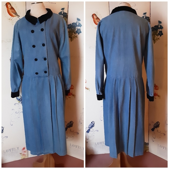 Fads | Dresses | Vintage Denim Midi Dress | Poshmark
